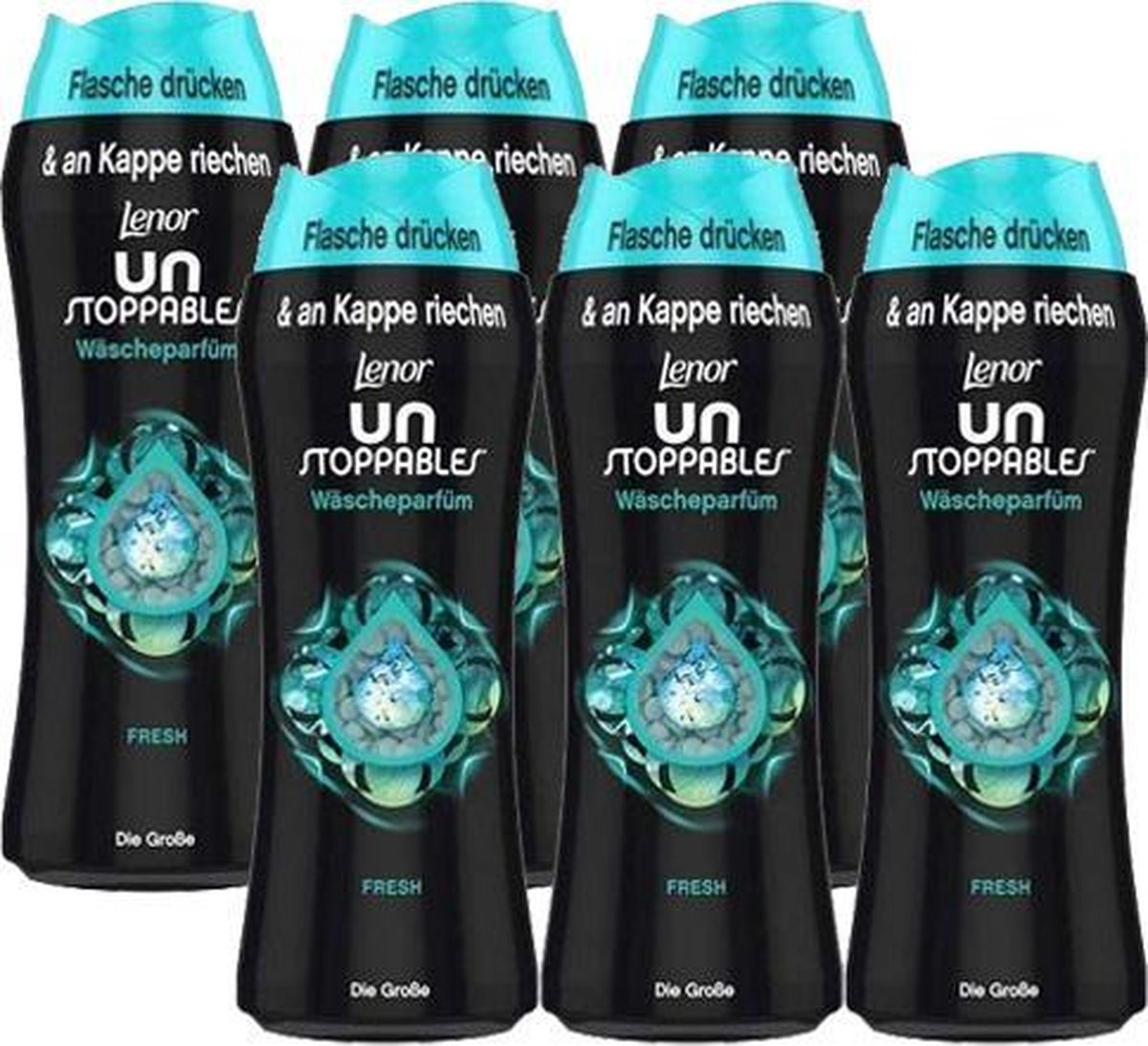 Lenor Wasmiddel Parfum - Unstoppables - Fresh - 6 x 285gr | bol.com