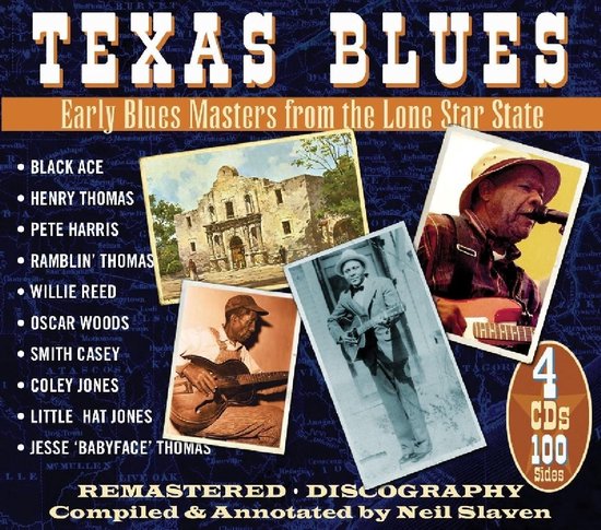 Various Artists - Texas Blues. Early Blues Masters From The Lone Sta (4 ...