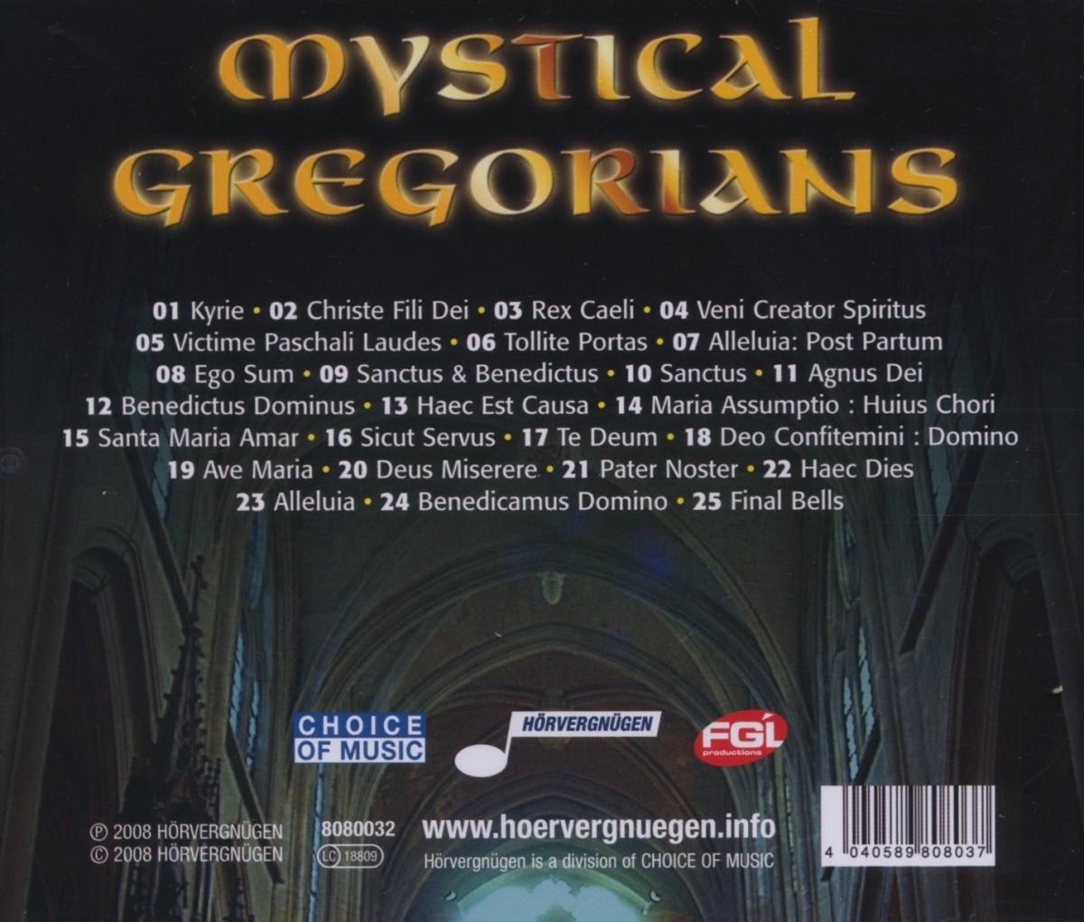 Mystical Gregorians - Magic Of Gregorian Voices (CD), Mystical ...