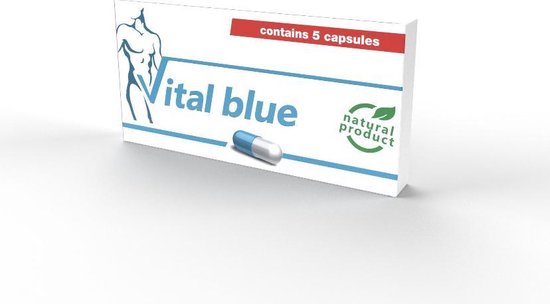 Vital Blue Erectie Capsules - 5 stuks | bol