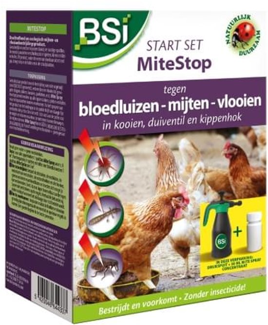 BSI MiteStop tegen Bloedluis en mijten starter set | bol