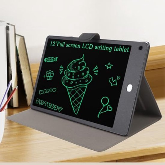 LCD Writing Tablet, 30 cm, Reusable Erasable Electronic Drawing Tablet ...