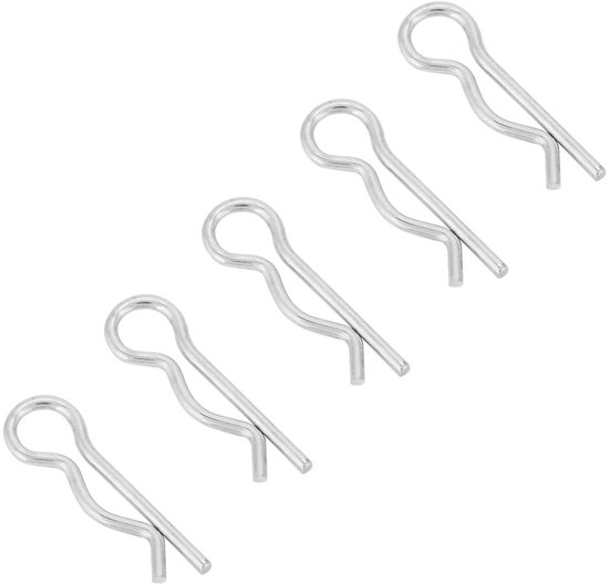 Allecto Plus - 30 stuks Splinten Set van Koolstofstaal - R-vormige Veer ...