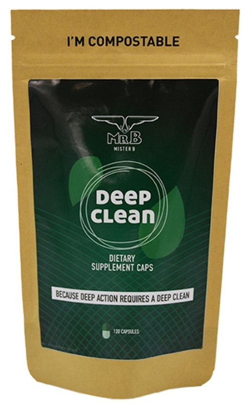 Mister b deep clean dietary supplement caps 120 stuks | bol