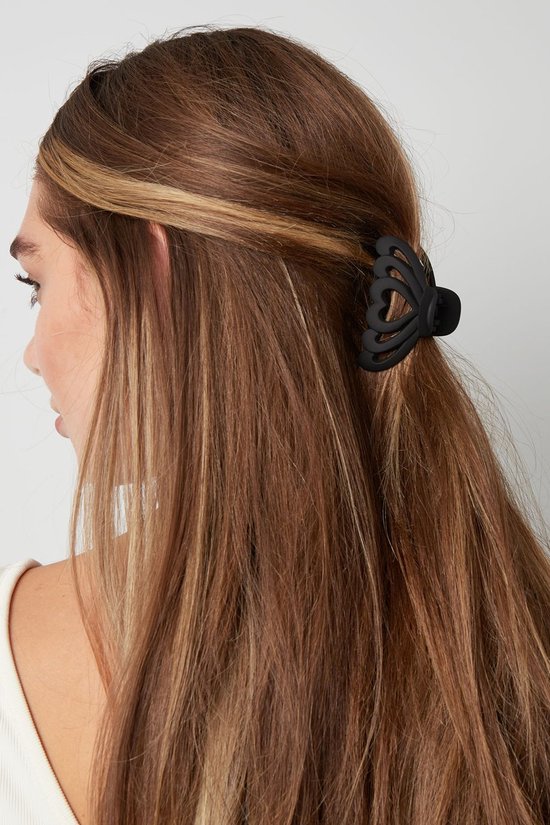 Haarclip multi hart - roze - haarklem - klem - haar | bol