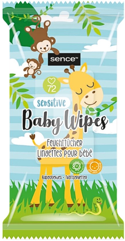 20 x Sence - Sensitive - Baby Billendoekjes - Extra Zacht - 72 Doekjes ...