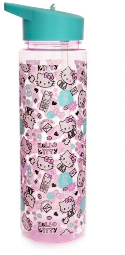 Hello Kitty (Insta Cuteness) Plastic Drinks Bottle | bol