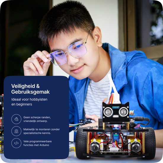 SyncGear Robot Arduino Kit - Bouwpakket - Programmeren - Vanaf 10 jaar ...