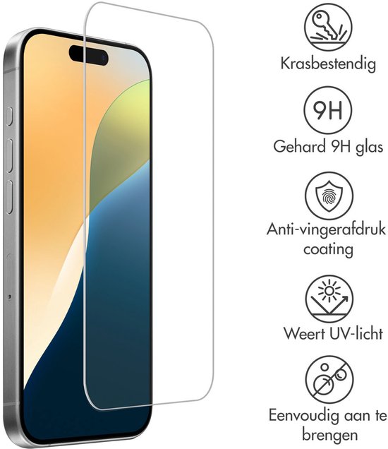imoshion Bundel Screenprotector Gehard Glas 3 pack - Geschikt geschikt voor Apple... | bol