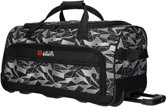 Enrico Benetti Santa Cruz Wieltas 65 cm - Reistas 83 Liter - Zwart ...