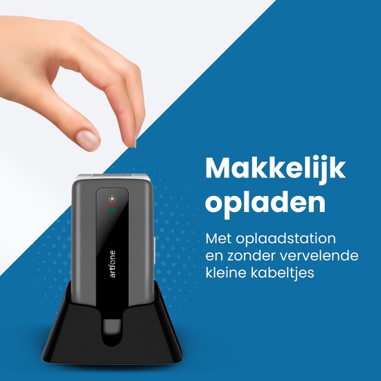 Artfone F30 - Senioren Telefoon - 4G - Klaptelefoon - GSM - Senioren ...