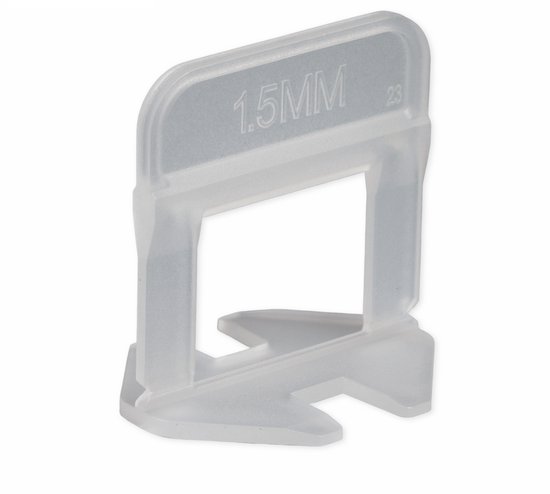 Tile Leveling Clips - Nivelleer Tegel Clips 1.5mm 5000 stuks | bol