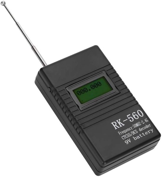 50MHz-2.4GHz Frequency Counter, Portable Radio Frequency Meter, with ...