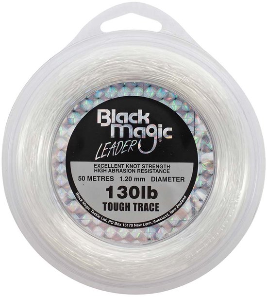 Black Magic Tough Trace Monofilament 50 M Wit 1.200 mm | bol