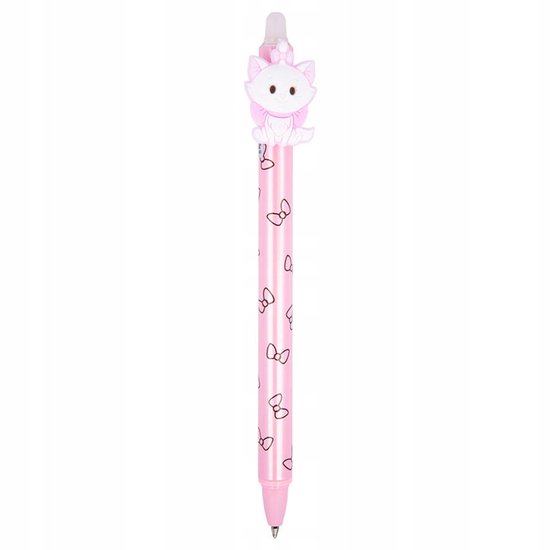 Stylo effaçable Disney Marie - Encre bleue, 0,5 mm | bol