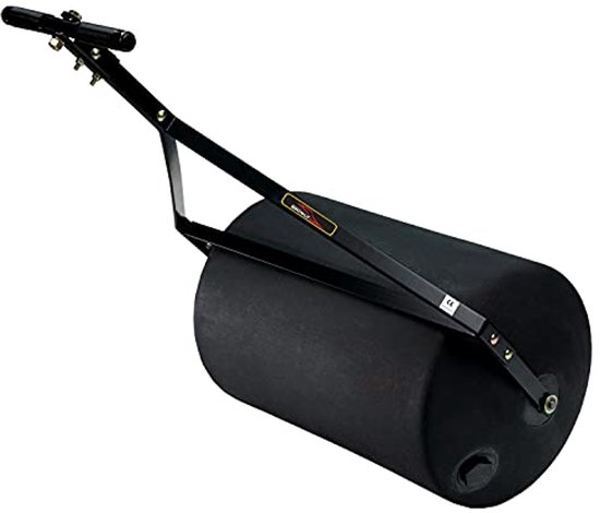 Gazonroller met Easy-Turn Tethered Plug - 122,5 kg Combinatie Push/Tow ...