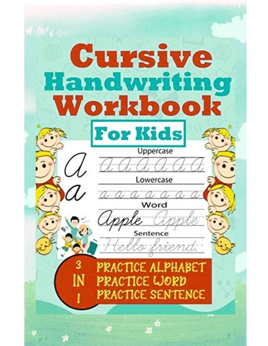 cursive writing book | 9798268574555 | Harsimran Kaur | Boeken | bol