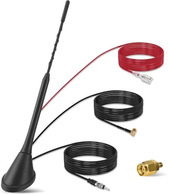 DAB/DAB+ Auto Antenne - Digitale Radio Dakantenne met Versterker ...
