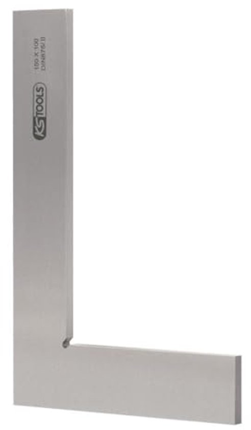 Winkelhaak DIN 875/2 - 100mm Professioneel Gereedschap | bol