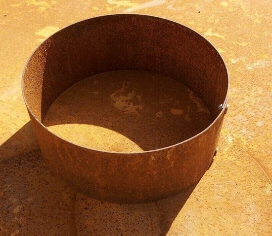 Plantenring voor verhoogd bed - Boomring 20 cm Ø - Patina | bol