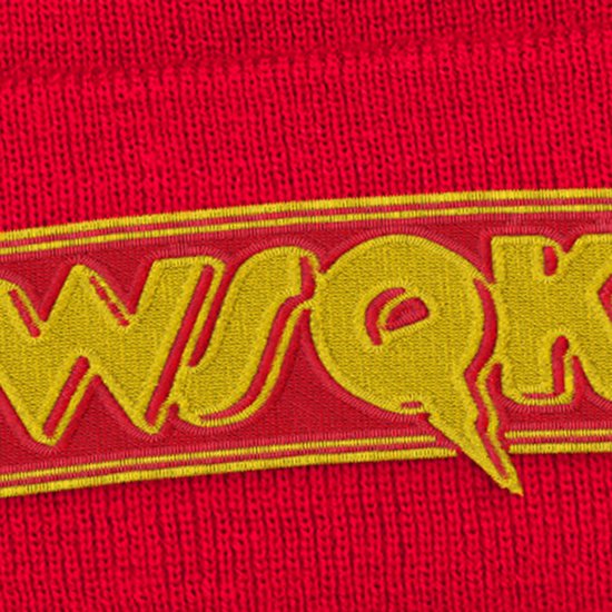 Stranger Things Season 5 - WSQK Logo Unisex Beanie - rood - Standard | bol