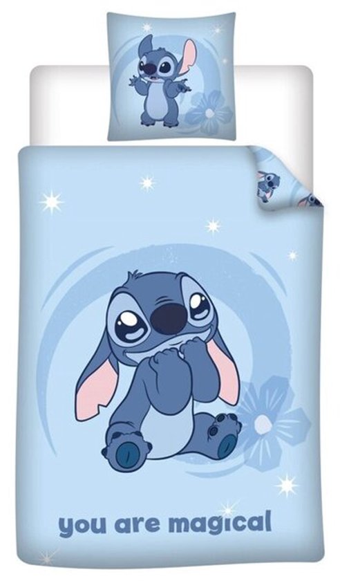 Disney Lilo & Stitch Dekbedovertrek Magical - 140 x 200 + 65 x 65 cm ...