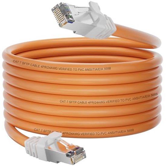 Ethernet Kabel 10m - Cat 7 Netwerkkabel met Hoge Snelheid tot 10Gbps ...