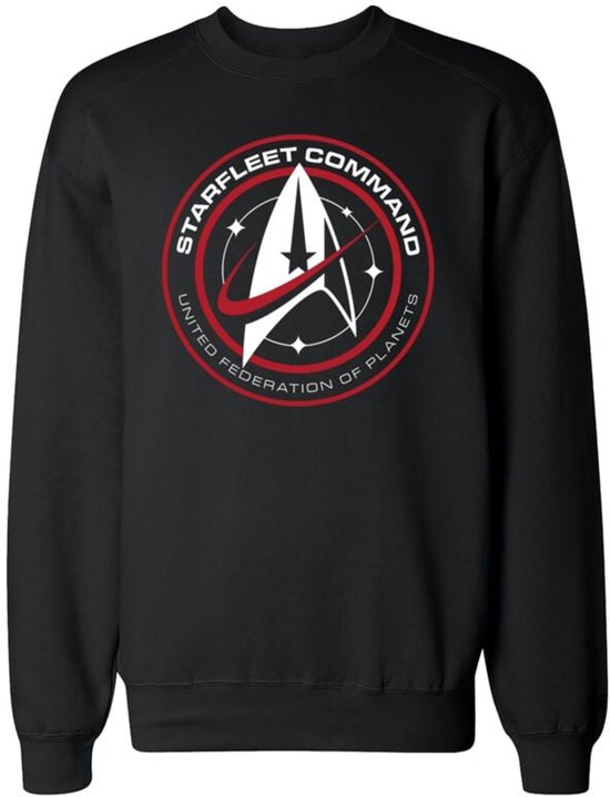 Star Trek Starfleet Command Heren Sweatshirts - zwart - L | bol