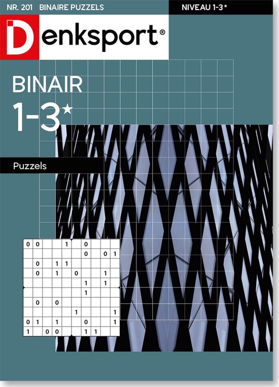 Denksport Puzzelboek Binaire puzzels 1-3*, editie 201 | bol