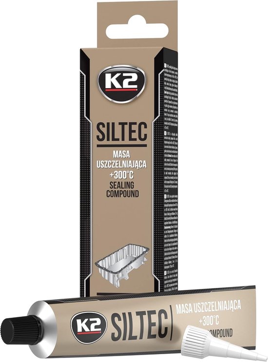 K2 Sealing Siltec - Motorafdichting compound - Siliconen kit - 90 gram ...