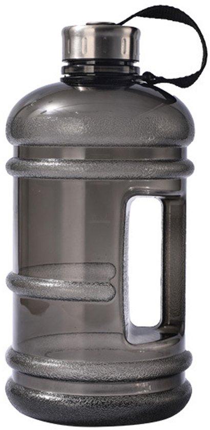Waterfles 2.2L - Elegant Ontwerp Sportfles - Lekvrije Push Cap - Grote ...