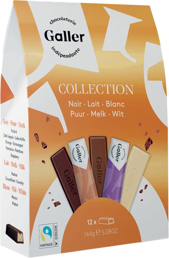 Pocket bag mini Bars Galler Assortment, 12 pcs. | bol