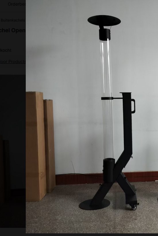 ASH PelletHeater Java – Verrijdbare Pelletkachel & Terrasverwarmer – 174 cm – Met... | bol