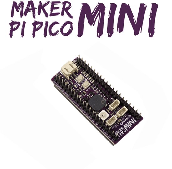 Maker Pi Pico Mini (zonder Pico) – compact uitbreidingsboard voor ...
