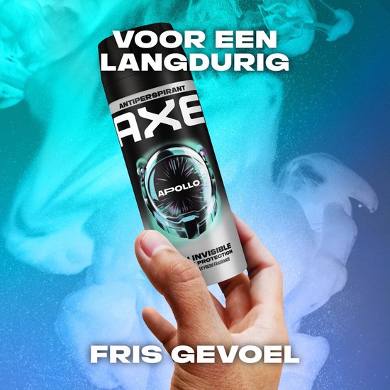 Axe Apollo Anti-Transpirant Deodorant Spray - 2 x 150 ml ...