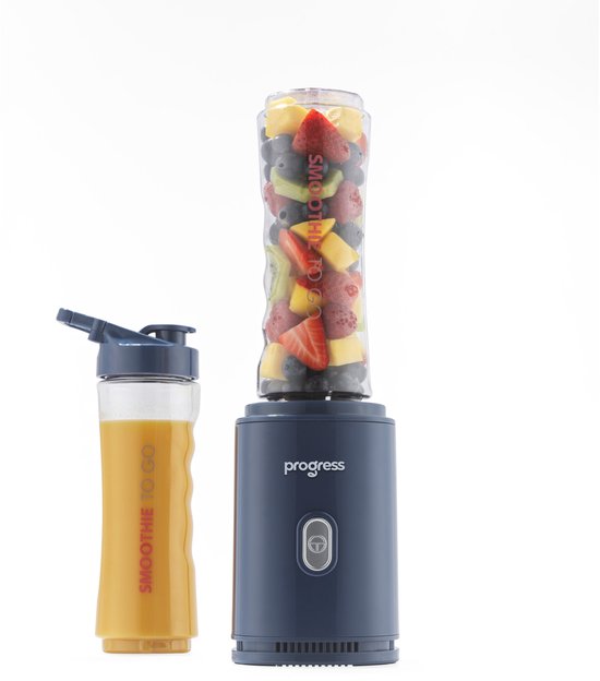 Progress Smoothie To Go Blender - 500W | 2 x 600ml Flessen | bol