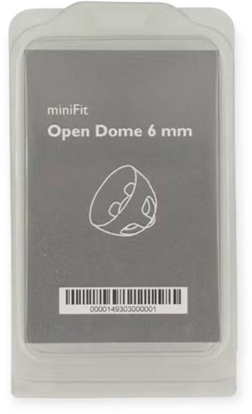 Bernafon Open Domes miniFit 6 mm - 10 stuks - hoortoestel domes | bol