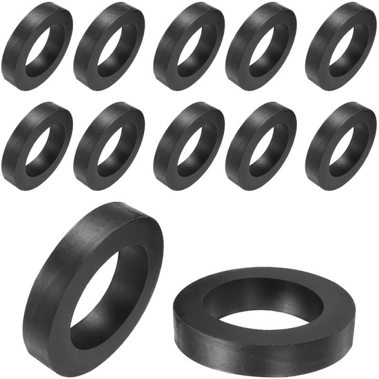 Allecto plus - Rubberen spacer set van 12 - 50 mm buitendiameter - 33 ...