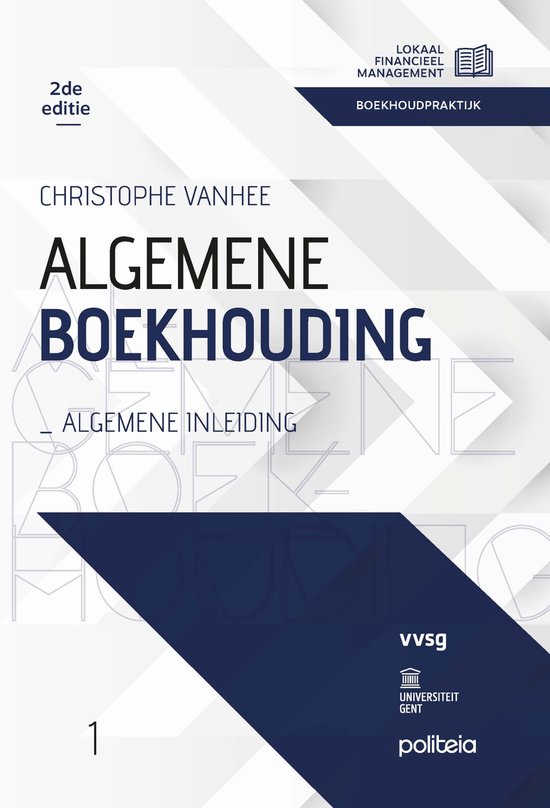 Algemene boekhouding: Algemene inleiding 2e editie | 9782509044815 ...