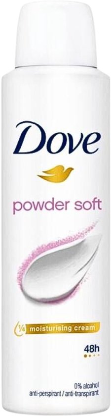 4 x Dove - Deospray - Powder Soft - 150 ml - Deodorant - Dove - Poederachtige Geur -... | bol