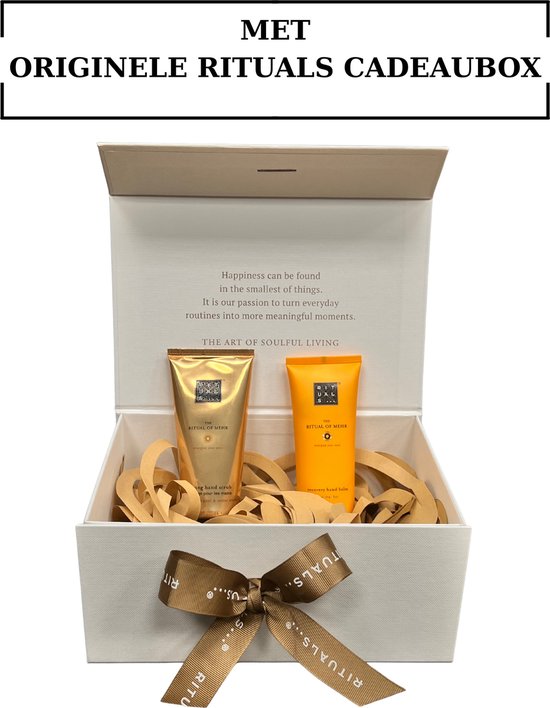 Rituals of Mehr - Geschenkset - Mehr Hand Scrub 100 ml - Mehr Hand Balm ...