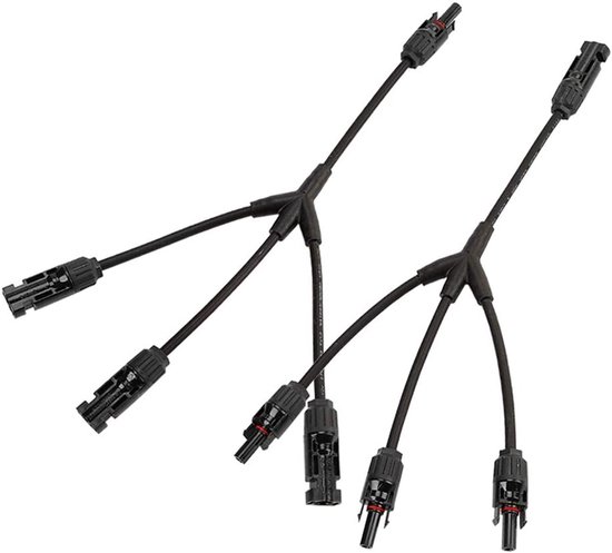 MC4 Solar Connector - Y-Splitter - Solar MC4 Connector - IP67 - 3 ...