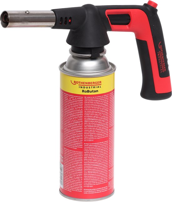 Rothenberger Gasbrander RS220 - Soldeerbrander - incl RoButan gasbus | bol