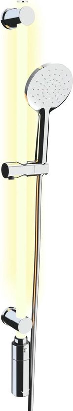 RGB LED Douchestangset 94 cm - Verlichting voor Douche | bol