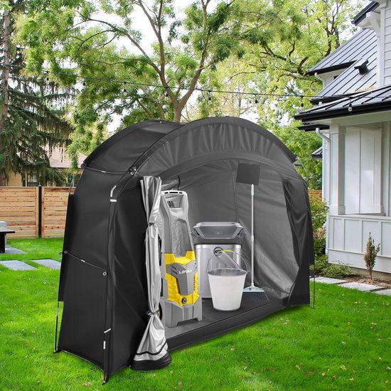 Garage à vélos portable pour le rangement extérieur - Tente à vélos ...