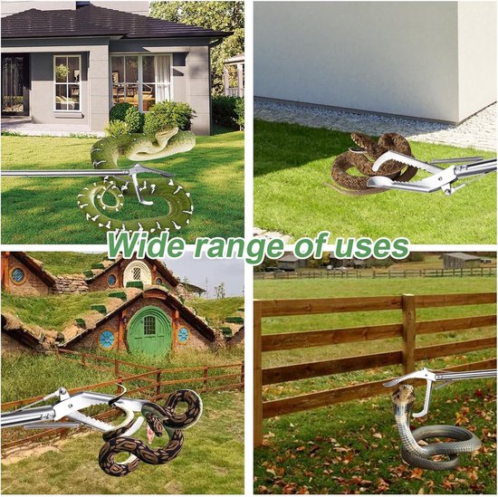 Snake Grabber Tool - Brede Bekken, Gekarteld Ontwerp - Professionele ...