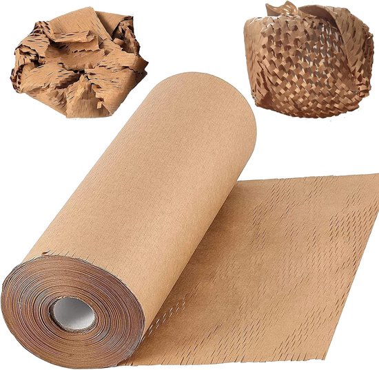 30cm x 50M Packaging Paper - Honeycomb Damping Wrap Paper - Eco ...