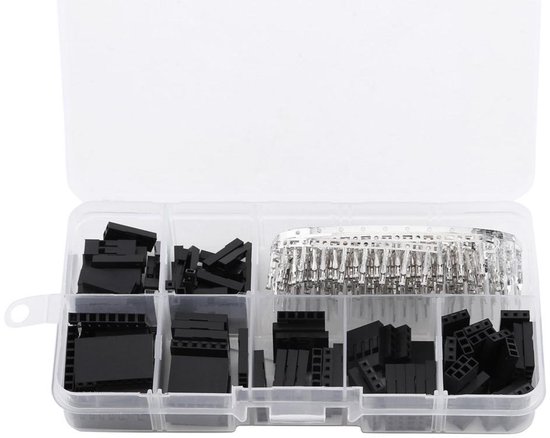 Jump Wire Pin Headers - Male & Female Crimp Pins - Set van 310 stuks ...