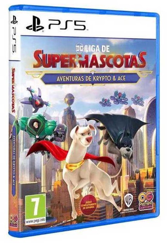 Playstation Games Ps5 Dc Liga De Supermascotas: Aventuras De Krypto ...