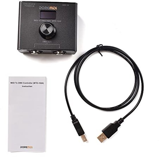 MIDI naar DMX-controller voor DMX-verlichting en performances | bol